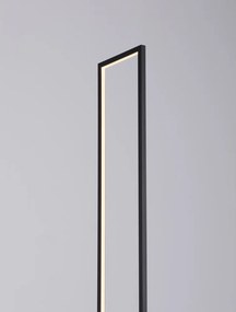 Černá LED stojací lampa (výška 161 cm) Lithos – Nova Luce