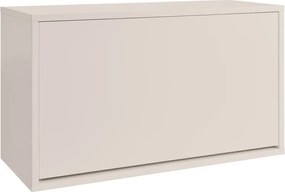 Světle šedý výklopný/závěsný botník 70x30x40 cm – ReCollector
