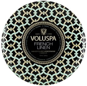 Voluspa – vonná svíčka French Linen (Čistý len), 340 g