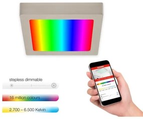 Telefunken 311002TF - LED RGBW Stmívatelné svítidlo LED/12W/230V Wi-Fi Tuya