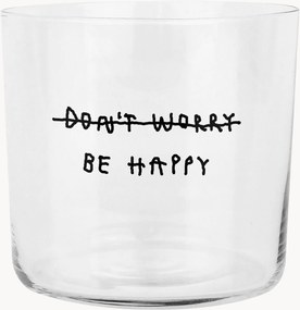 Sklenice Don't Worry Be Happy