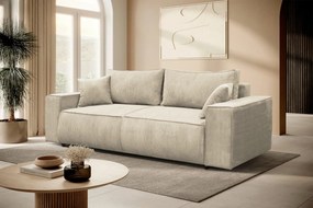 XXXLutz ROZKLÁDACÍ POHOVKA, textil, béžová MID.YOU - Rozkládací pohovky - 001574007606
