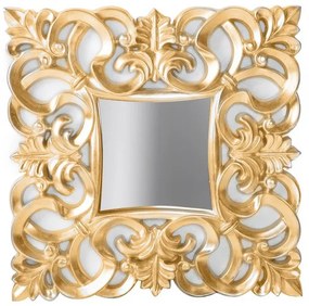 Závěsné zrcadlo ALAS Dekorhome Zlatá