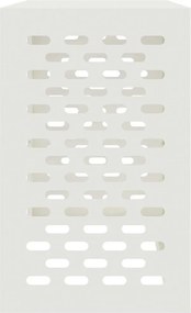 vidaXL Ochrana klimatizace Bílá 110 x 50 x 80 cm