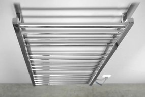 Sapho Sapho, ESKINADO elektrický sušák ručníků, hranatý, 600x1500 mm, 130 W, leštěná nerez, ER450V