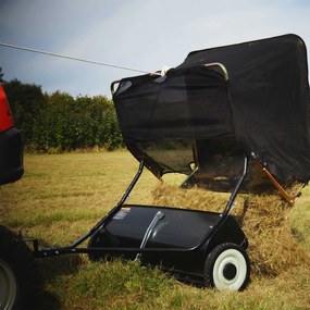 Sběrač listí a trávy Wiltec – 96 cm, 340 l (51701)