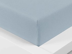 XPOSE® Jersey prostěradlo Exclusive - světle šedé 180x200 cm
