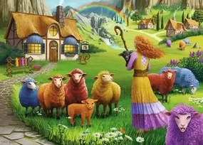 Ravensburger Puzzle Barevná vlna / 1000 dílků / od 14 let