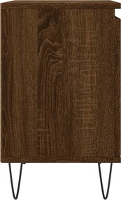 vidaXL Noční stolek 40 x 30 x 50 cm kompozitní dřevo [826842] Barva: Betonová šedá