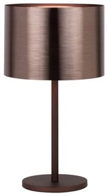 Eglo 39394 - Stolní lampa SAGANTO 1 1xE27/60W/230V měděná