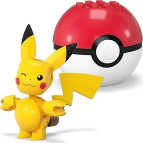MEGA Stavebnice Pokémon Pikachu a Ditto / 2x Poké Ball / 42 dílků / od
