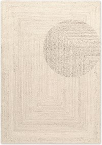 Hanse Home, Kusový koberec Juno 106323 White, 80x150, bílá, chodba / předsíň