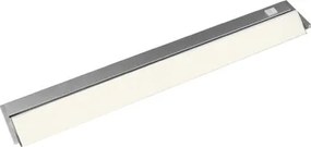 LED svítidlo VERSA výklopné s vypínačem 10W stříbrná teplá bílá 3000K Panlux PN11100009