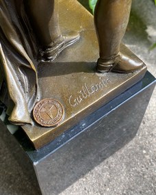 Bronzová socha Napoleon