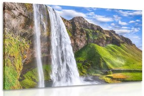 Obraz vodopád Seljalandsfoss - 90x60 cm
