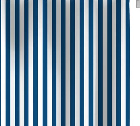Polozatemňující závěs MODRÉ PROUŽKY Zvolte rozměr: 150 x 280 cm (šířka x výška)