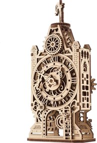 Ugears 3D mechanické puzzle Old clock tower 44 ks