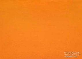 Breno Metrážový koberec DESTINY 470 oranžový, šíře 200 cm, Oranžová