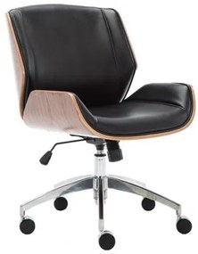 Kancelářská židle RON ořech/černá