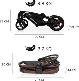 Carinio Kočárek pro psy Sante Mousse