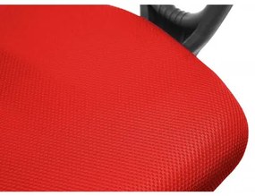 Otočná židle FD-3, červená