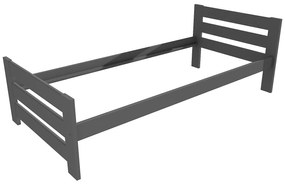 Vomaks Jednolůžková postel VMK005D Rozměr: 100 x 200 cm, Barva: barva šedá