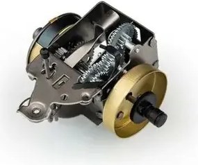 Kovap Traktor Zetor červená / plech - plastové disky / 1:25 / od 5 let