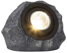 Venkovní solární LED svítidlo Star Trading Rocky, výška 16 cm