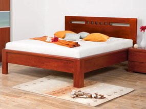 Postel Florencia, čelo rovné čtverečky 180,160 Domestav F120 Materiál: Buk cink, Barevne provedení: Přírodní provedení-lak, Specifikace: 180x200