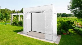 Zahradní fóliovník, 200x77cm, bílý | 1,6m2