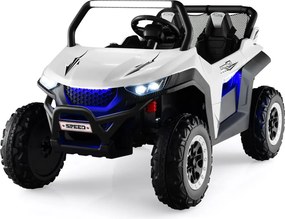 Costway 2místné 12V dětské auto s hudbou a světlomety 118 x 74 x