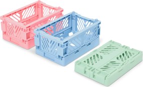 Tchibo - Skládací úložné boxy - barva: modrá