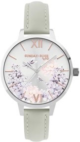 Dámské luxusní designové hodinky SUNDAY ROSE Spirit LILAC SUN-S07