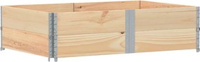 Zahradní truhlík 150 x 100 cm masivní borové dřevo 3295415