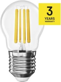 Emos lighting LED žárovka Filament Mini Globe / E27 / 5,9 W (60 W) / 806 lm / teplá bílá 1525743211