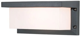 Zambelis E128 venkovní nástěnné svítidlo grafit, 1xE27, 30cm