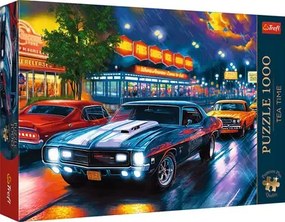 TREFL Puzzle Premium Plus Noční jízda / 1000 dílků / 68,3 x 48 cm / Dě