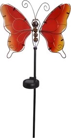 LED zápich Motýl – ohnivý 106 cm
