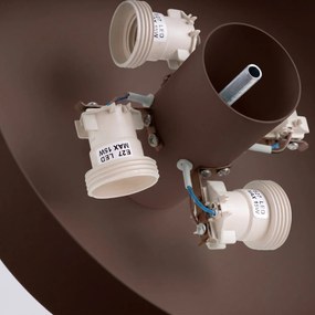 Sollux Lighting Stropní svítidlo OMIQ hnědé