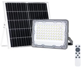 LED Reflektor se solárním panelem FOCUS 60W/10000 mAh 3,2V 6000K IP65 + DO