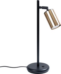 Sollux Lighting Stolní lampa WINX černá/zlatá