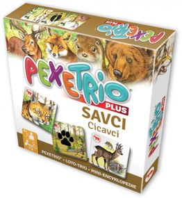 EFKO Hra Pexetrio plus Savci 54 dílků *SPOLEČENSKÉ HRY* ef8822