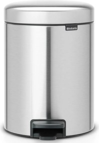 Brabantia Pedálový koš NewIcon 5L matná ocel otiskuvzdorná