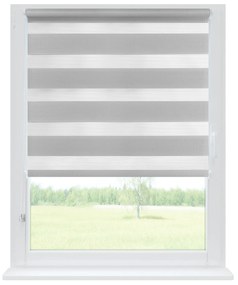 Roleta Den Noc neinvazivní soft Ocel 98x220 cm