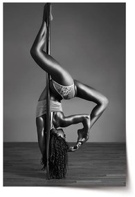 Sablio Plakát Pole dancer - 60x40 cm