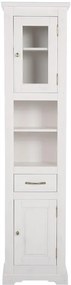 Koupelnová skříňka vysoká Romantic 800 2D bílá borovice