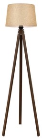 Stojací lampa LM-65214-1E třínožka ze dřeva