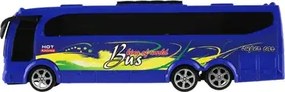 TEDDIES Autobus 25 cm / Na setrvačník / Plast / 2 barvy / od 3 let