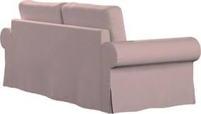 Potah na pohovku IKEA Backabro,  3-místná, rozkládací barva růžová látka pletený vzor