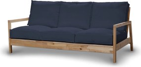 Potah na pohovku IKEA  Lillberg 3-místná nerozkládací barva tmavě modrá látka sametová